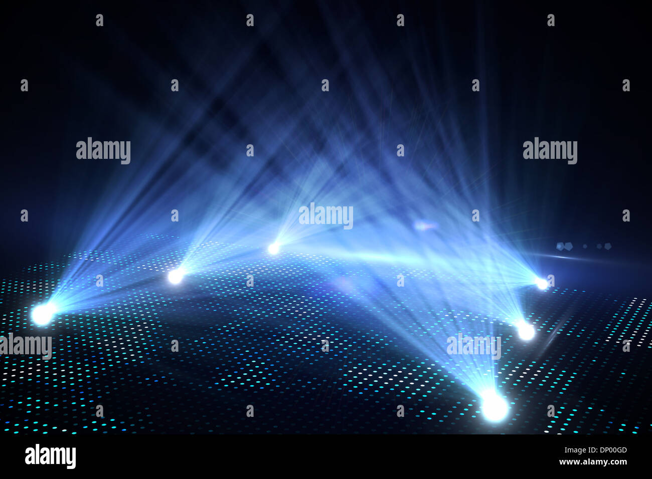 Cool nightlife lights Stock Photo - Alamy