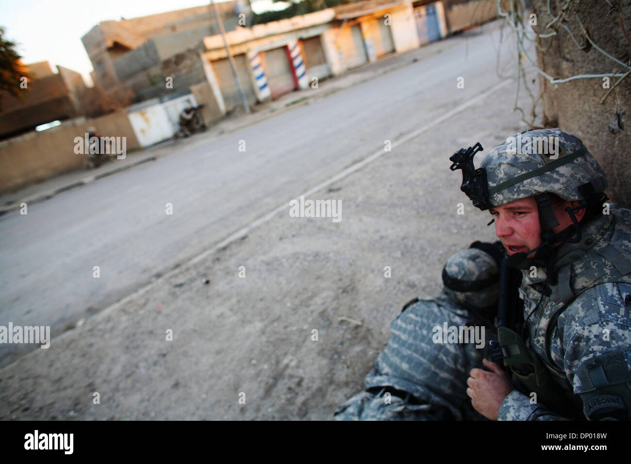 Soldier from 101st airborne division hi-res stock photography and ...