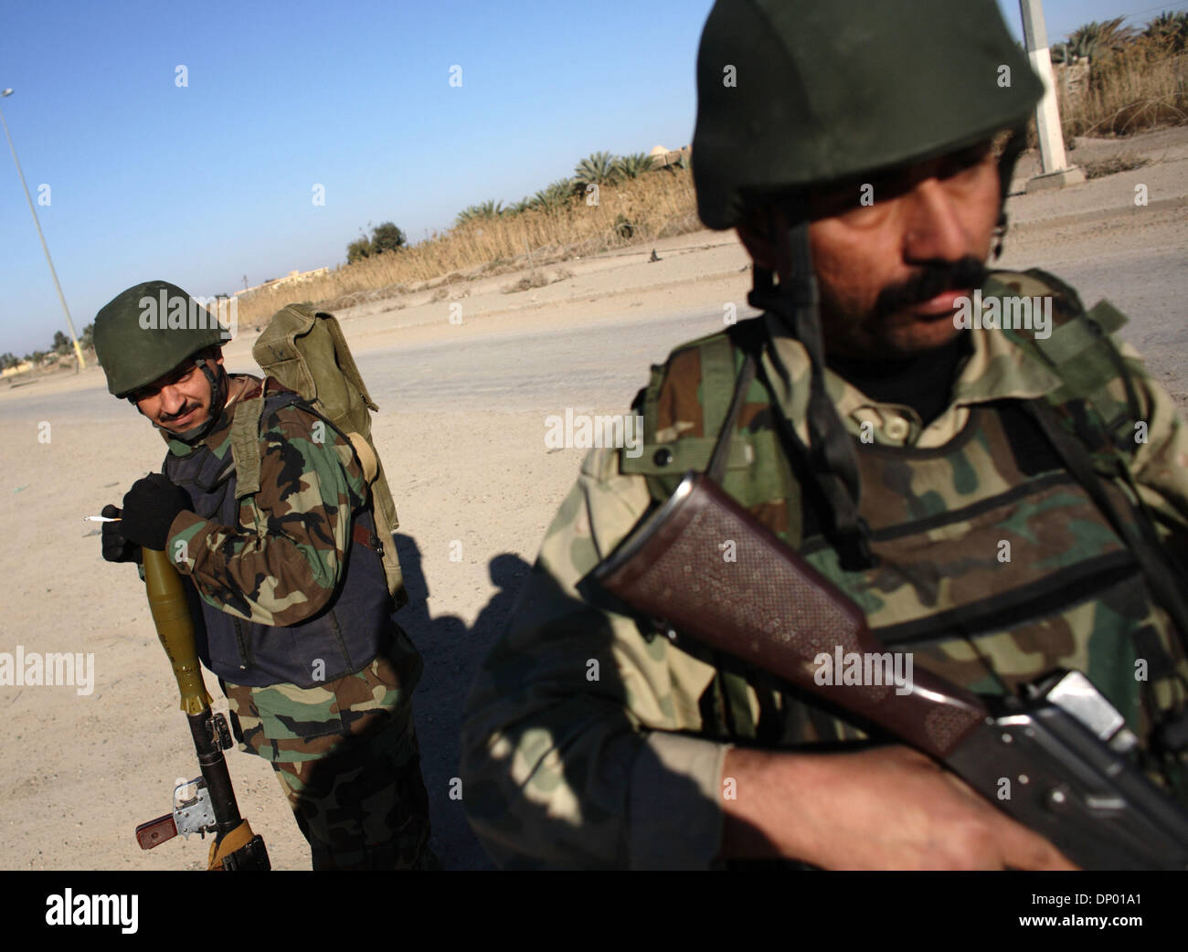 Feb 24, 2006; Ar Ramadi, Anbar, IRAQ; Members of the special Iraqi ...