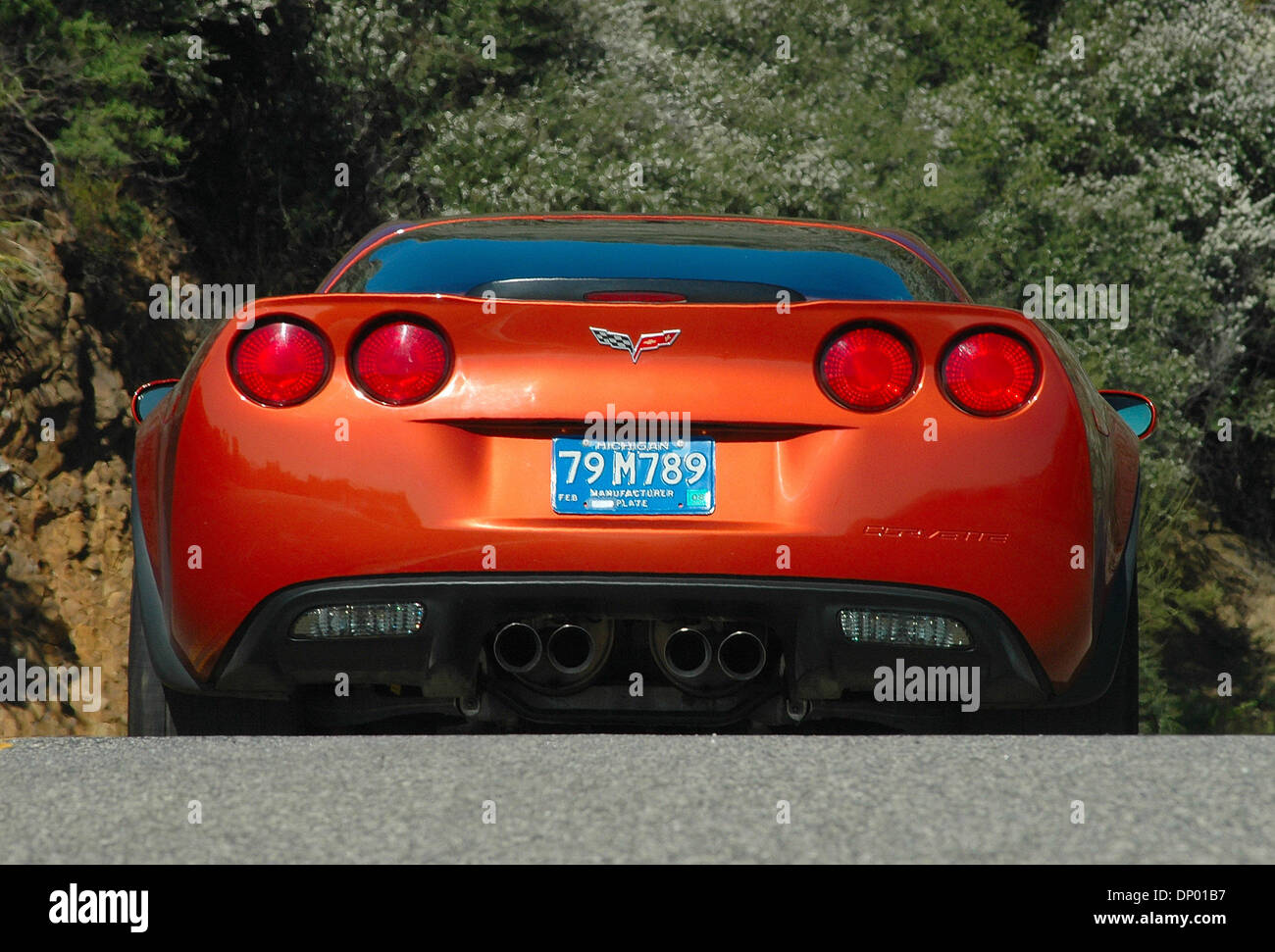 Feb 24, 2006; Los Angeles, CA, USA; The all new 2006 CHEVROLET Z06 ...