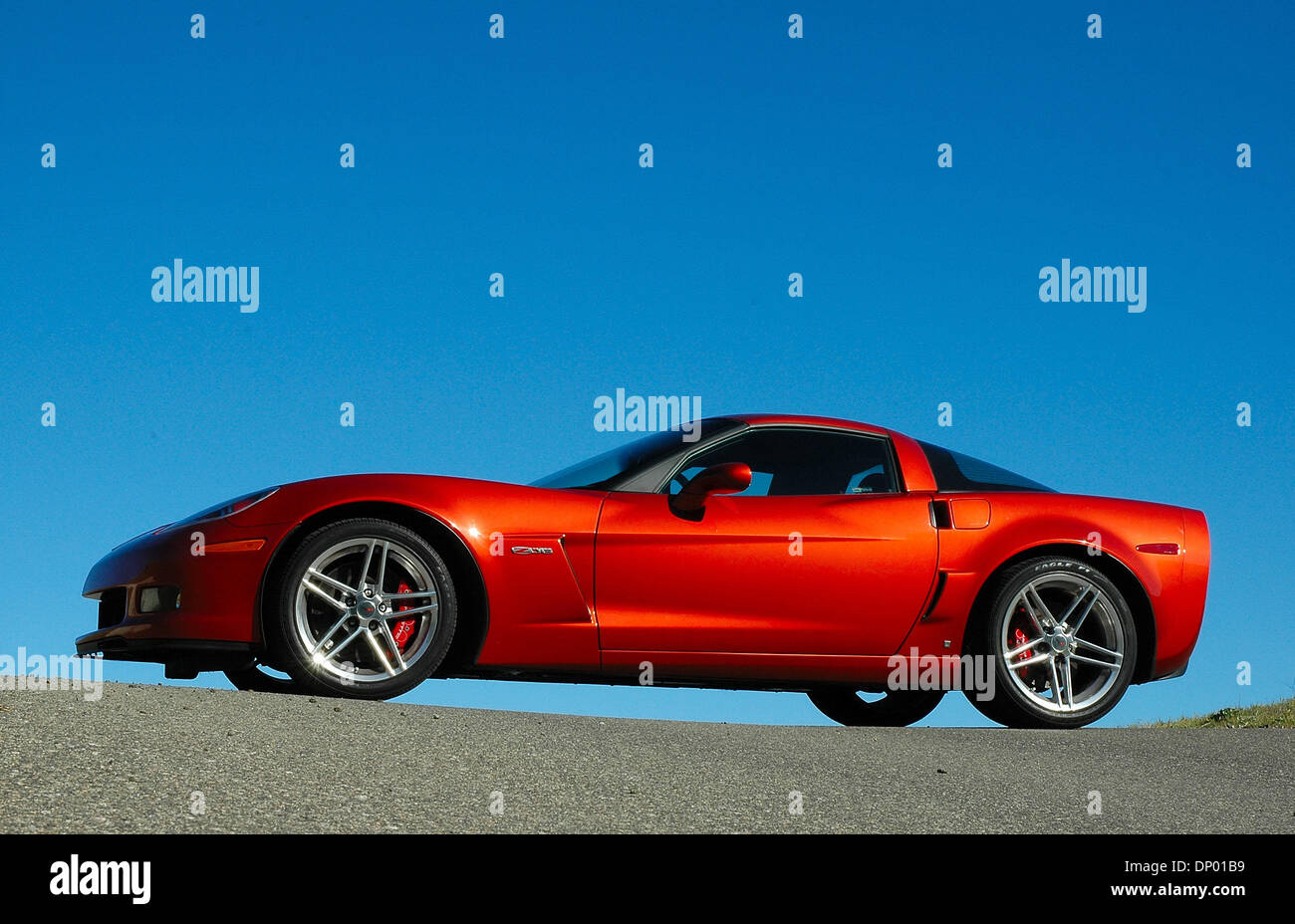 Feb 24, 2006; Los Angeles, CA, USA; The all new 2006 CHEVROLET Z06 ...