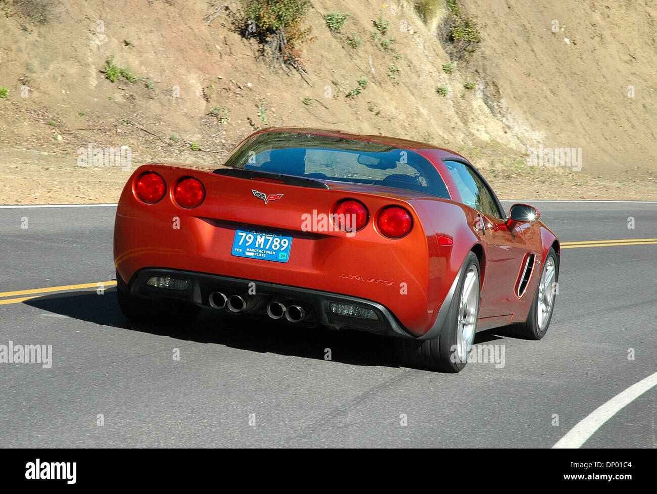 Feb 24, 2006; Los Angeles, CA, USA; The all new 2006 CHEVROLET Z06 ...
