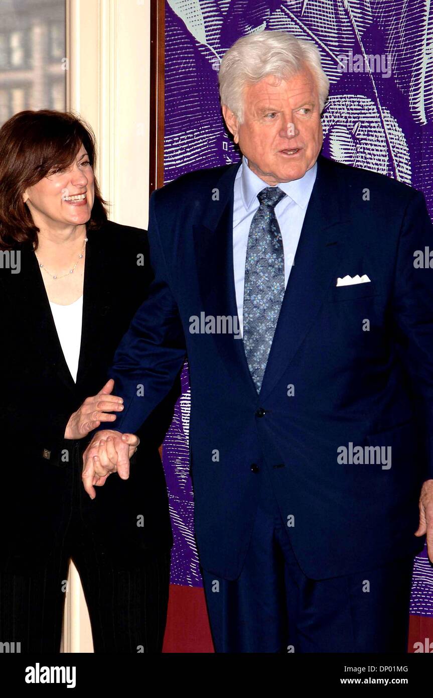 Ted kennedy and his wife hi-res stock photography and images - Alamy