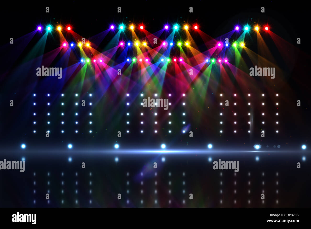 Cool nightlife lights Stock Photo - Alamy