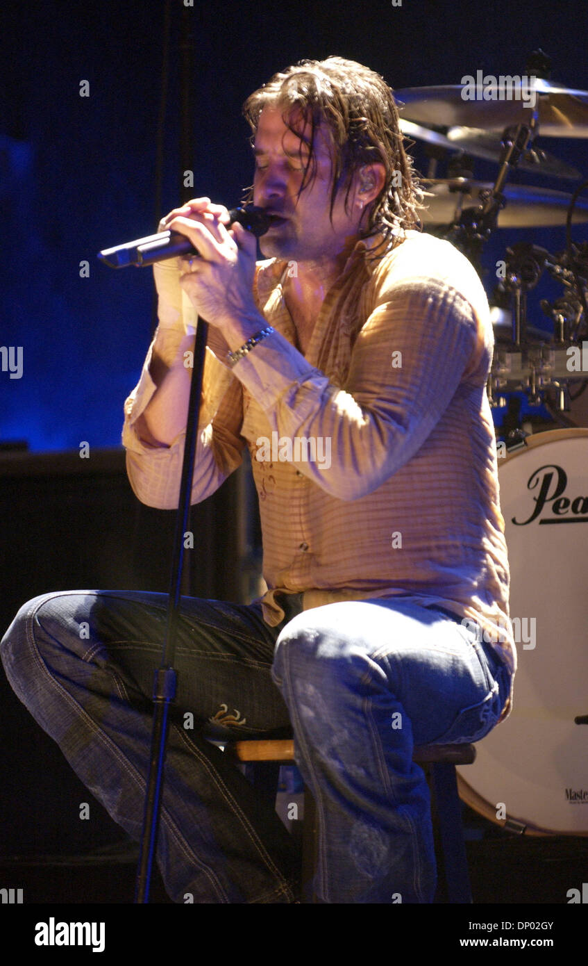 Feb 25, 2006; Norfolk, VA, USA; Singer SCOTT STAPP formerly of the band ...