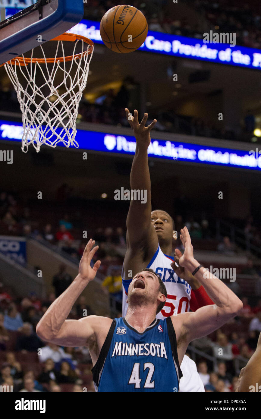 January 6, 2014: Philadelphia 76ers power forward Lavoy Allen (50 ...