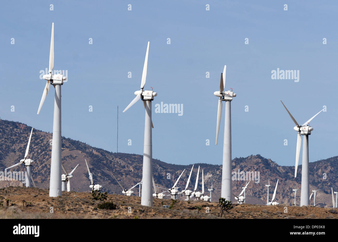 Tehachapi mojave wind resource area hi-res stock photography and images ...