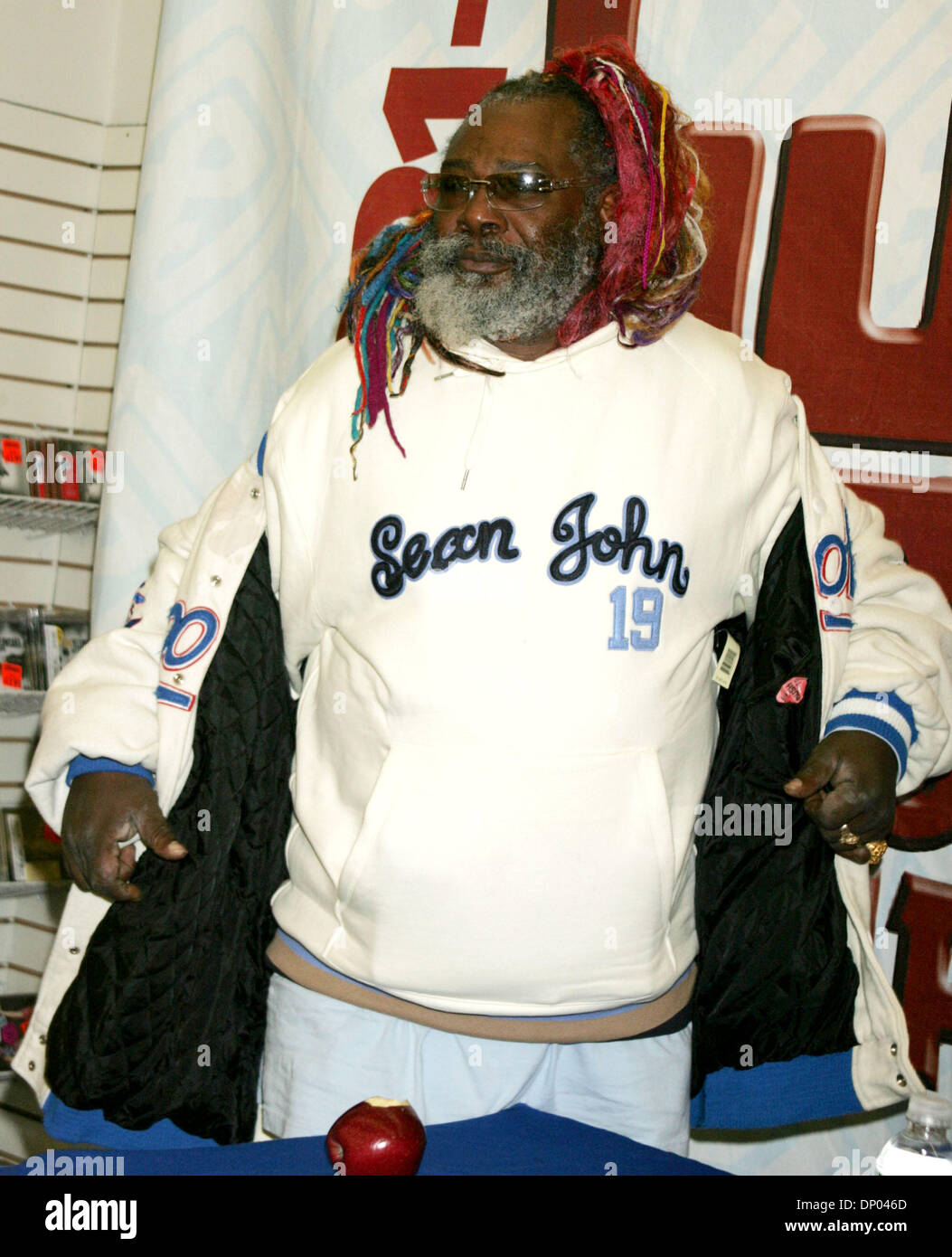 Feb 28, 2006; New York, NY, USA; Funk master GEORGE CLINTON at an ...