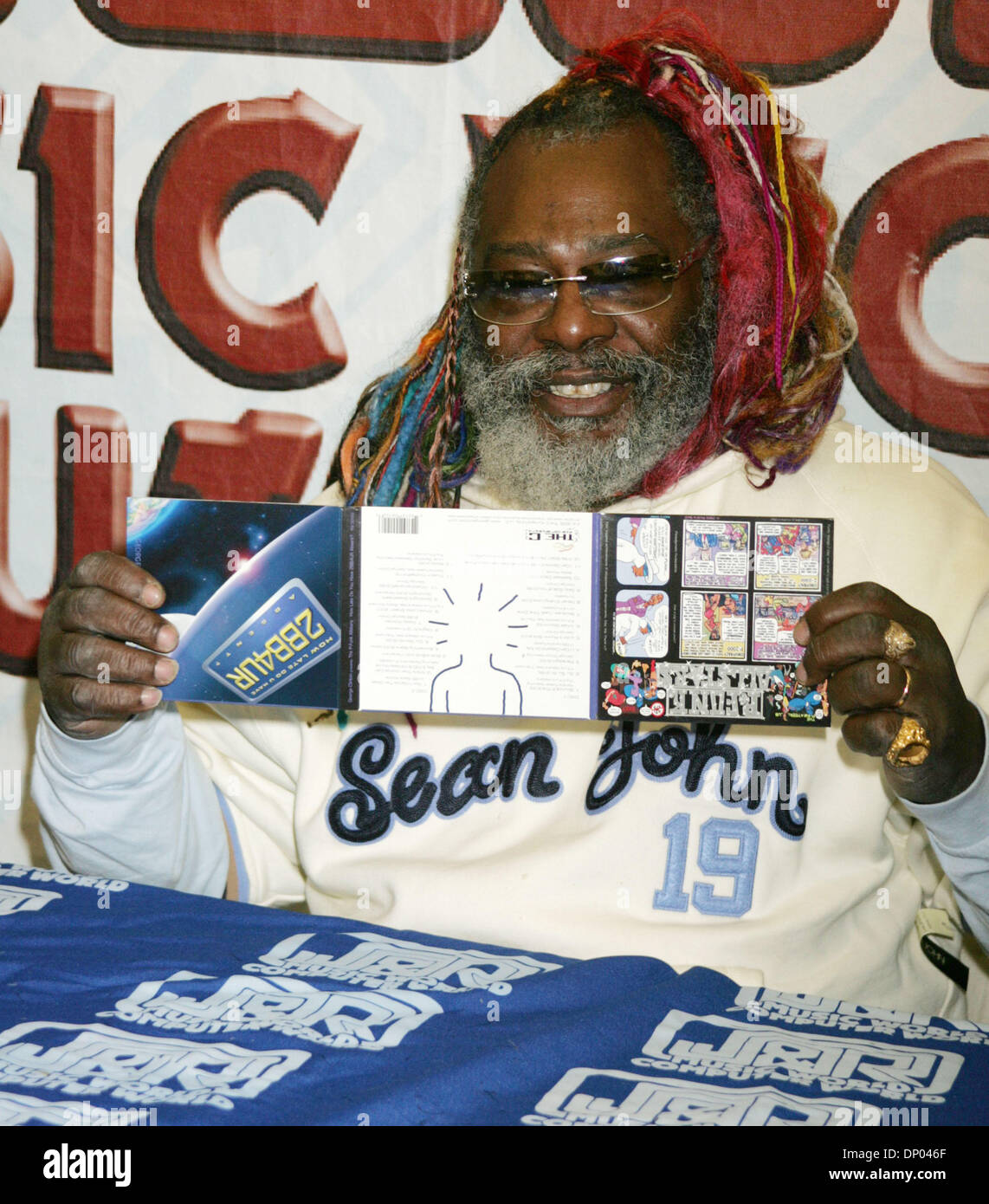 Feb 28, 2006; New York, NY, USA; Funk master GEORGE CLINTON at an ...