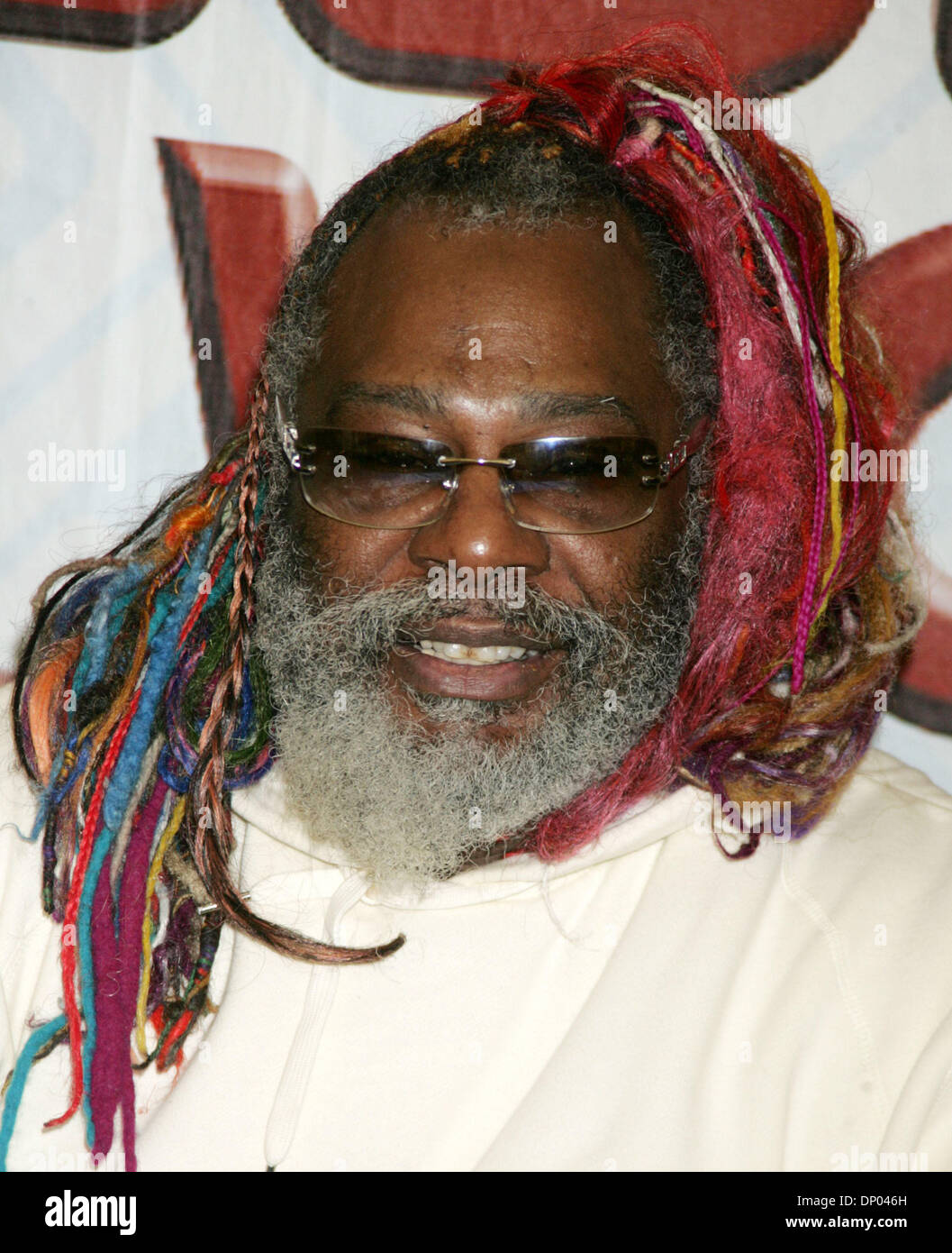 Feb 28, 2006; New York, NY, USA; Funk master GEORGE CLINTON at an ...
