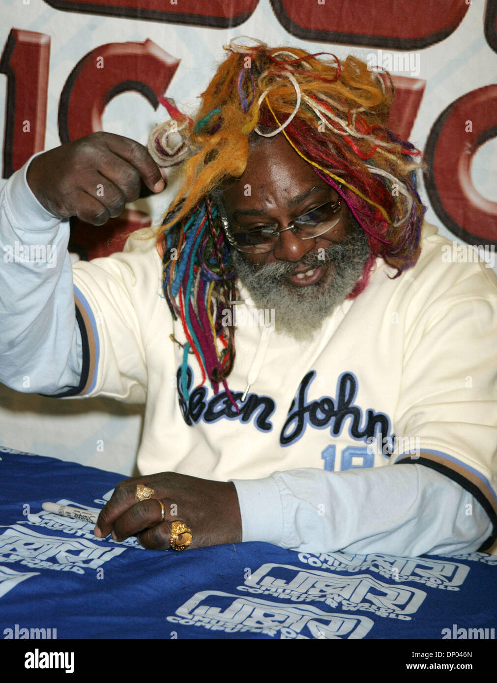 Feb 28, 2006; New York, NY, USA; Funk master GEORGE CLINTON at an ...
