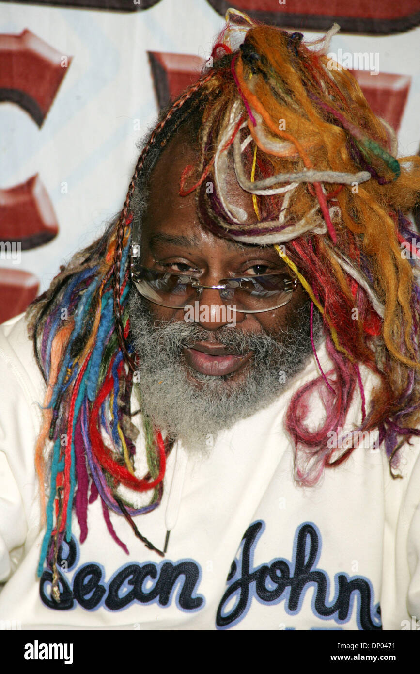 Feb 28, 2006; New York, NY, USA; Funk master GEORGE CLINTON at an ...