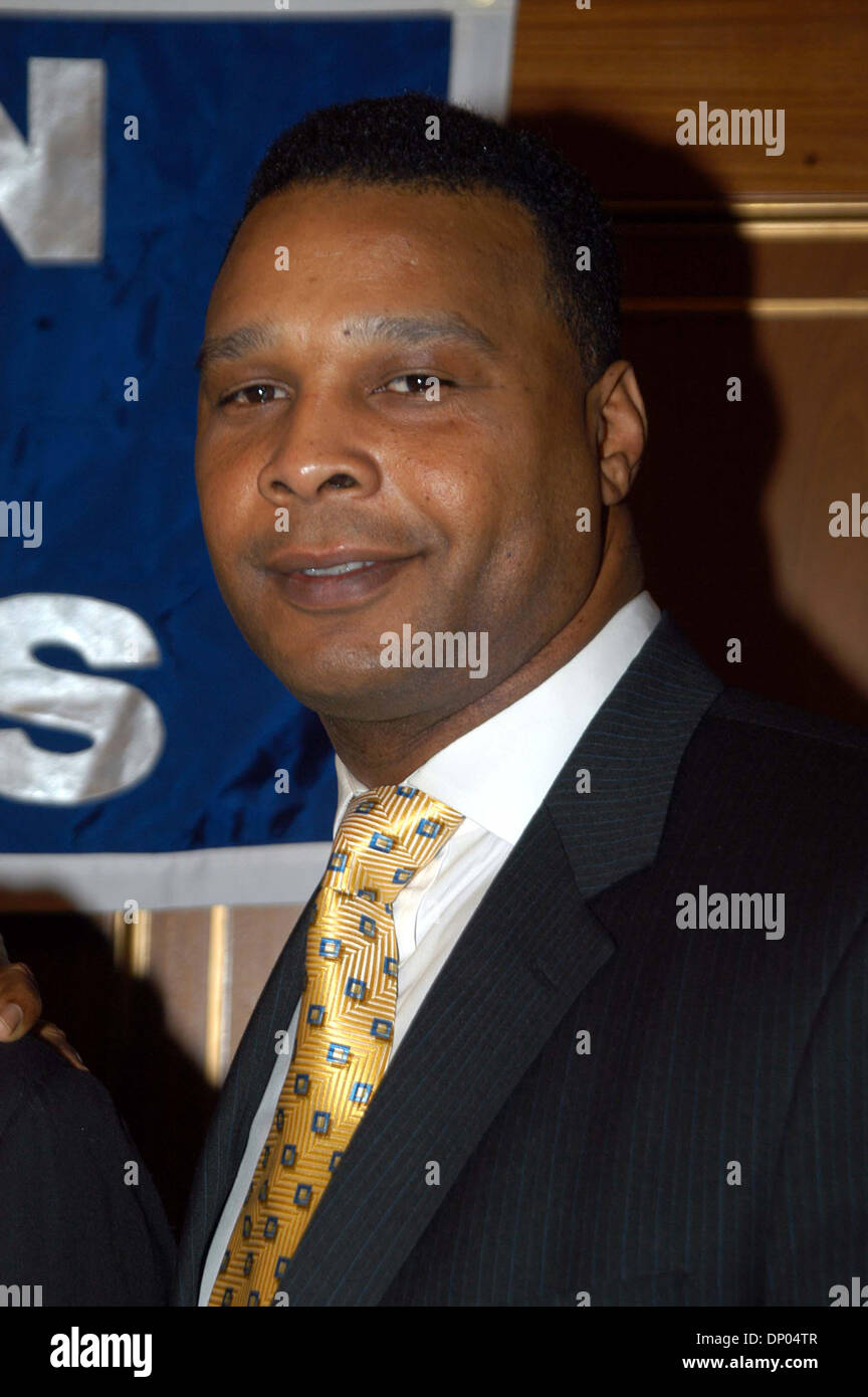 Mar 01, 2006; New York, NY, USA; Former NY JETS player FREEMON MCNEIL ...
