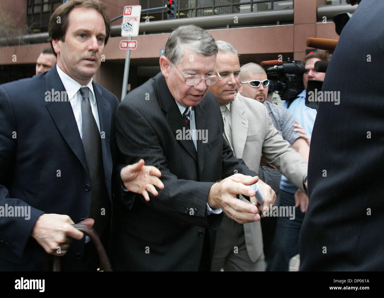 Mar 03, 2006; San Diego, CA, USA; Convicted congressman RANDY "DUKE ...