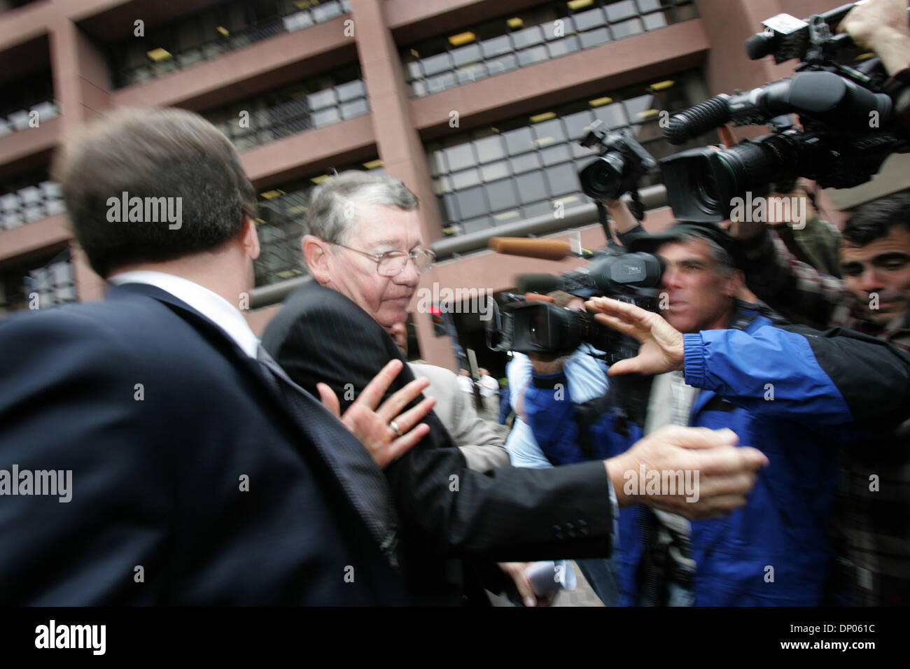 Mar 03, 2006; San Diego, CA, USA; Convicted congressman RANDY "DUKE ...