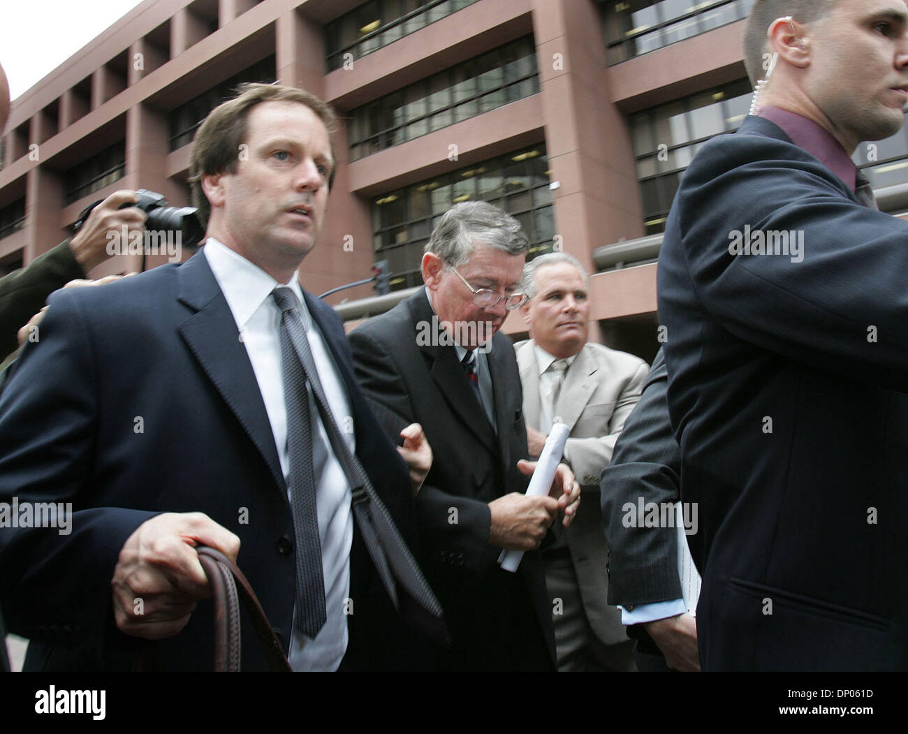 Mar 03, 2006; San Diego, CA, USA; Convicted congressman RANDY "DUKE ...