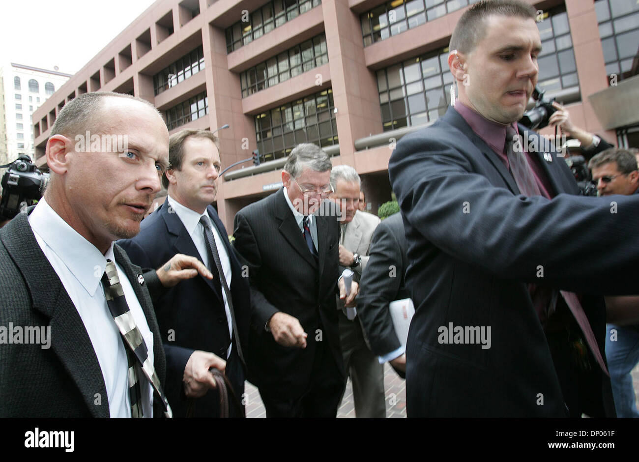 Mar 03, 2006; San Diego, CA, USA; Convicted congressman RANDY "DUKE ...