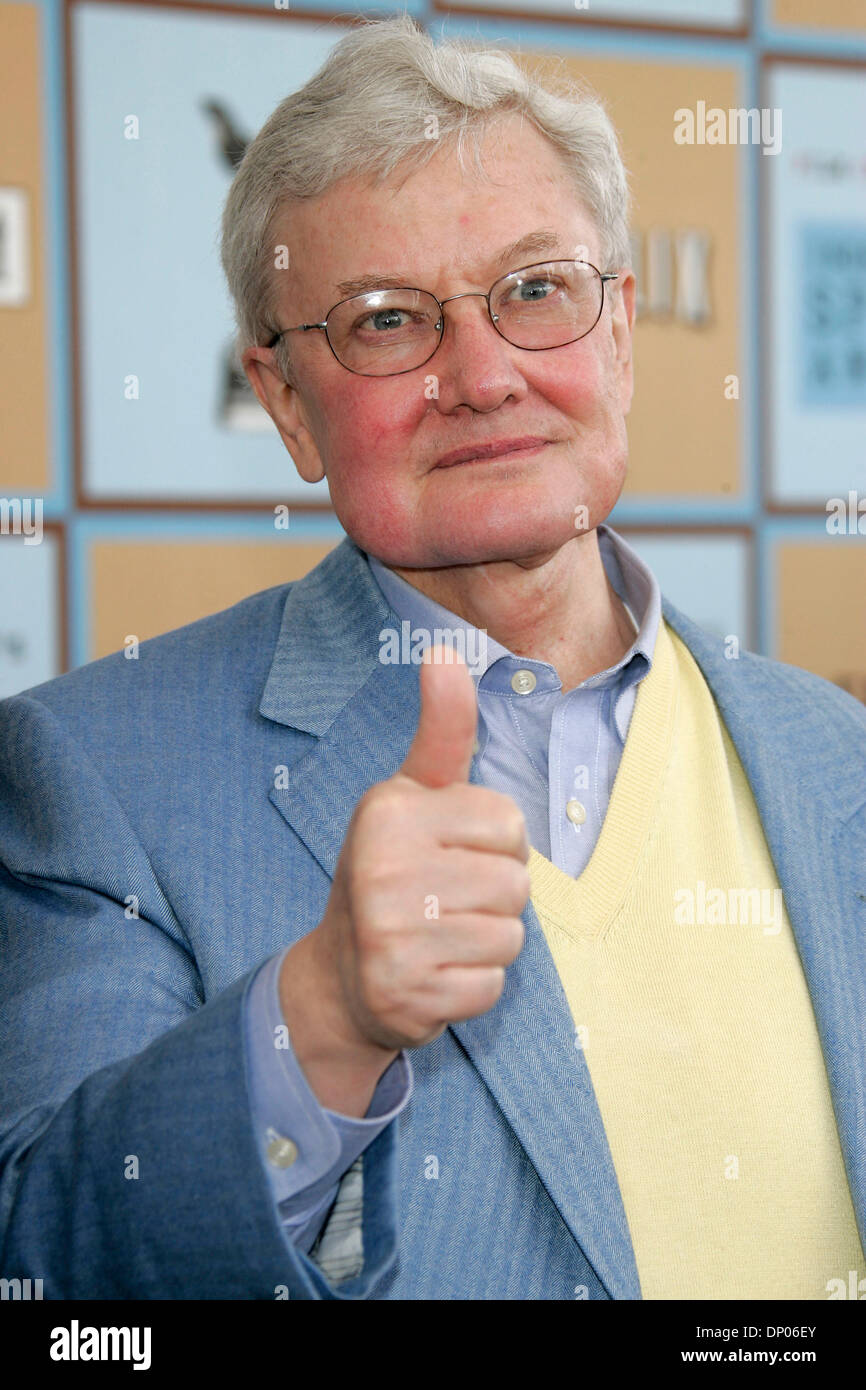 Mar 04, 2006; Santa Monica, CA, USA; Film critic ROGER EBERT at the ...