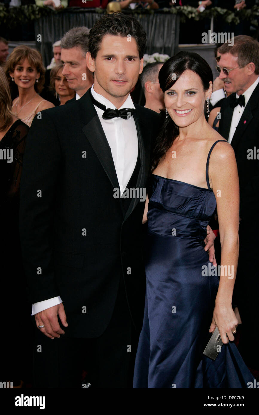 Mar 05, 2006; Hollywood, CA, USA; OSCARS 2006: ERIC BANA and his wife ...
