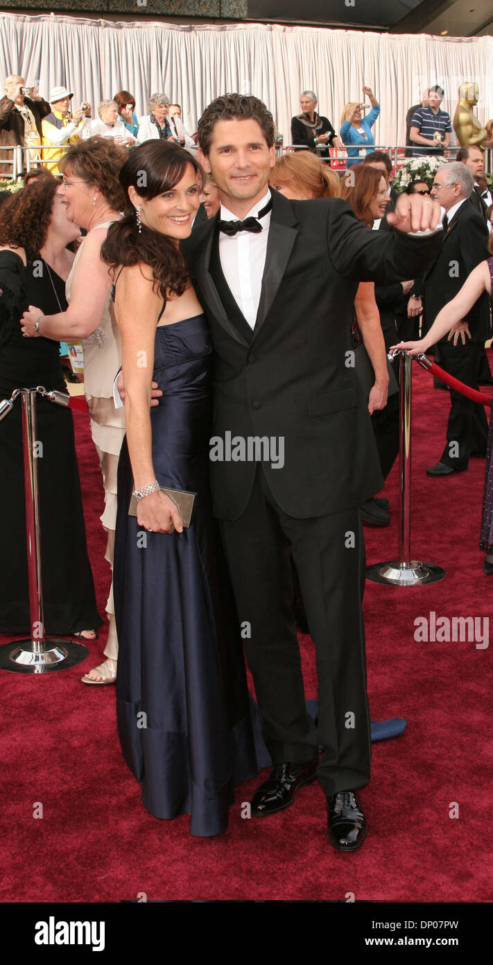 Mar 05, 2006; Hollywood, CA, USA; OSCARS 2006: ERIC BANA and wife ...
