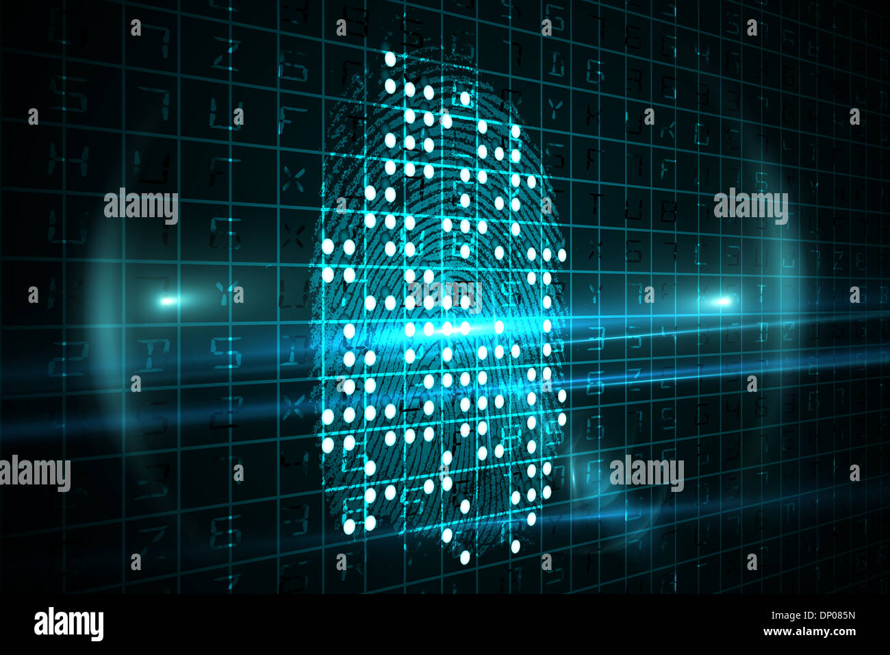 Digital fingerprint hi-res stock photography and images - Alamy