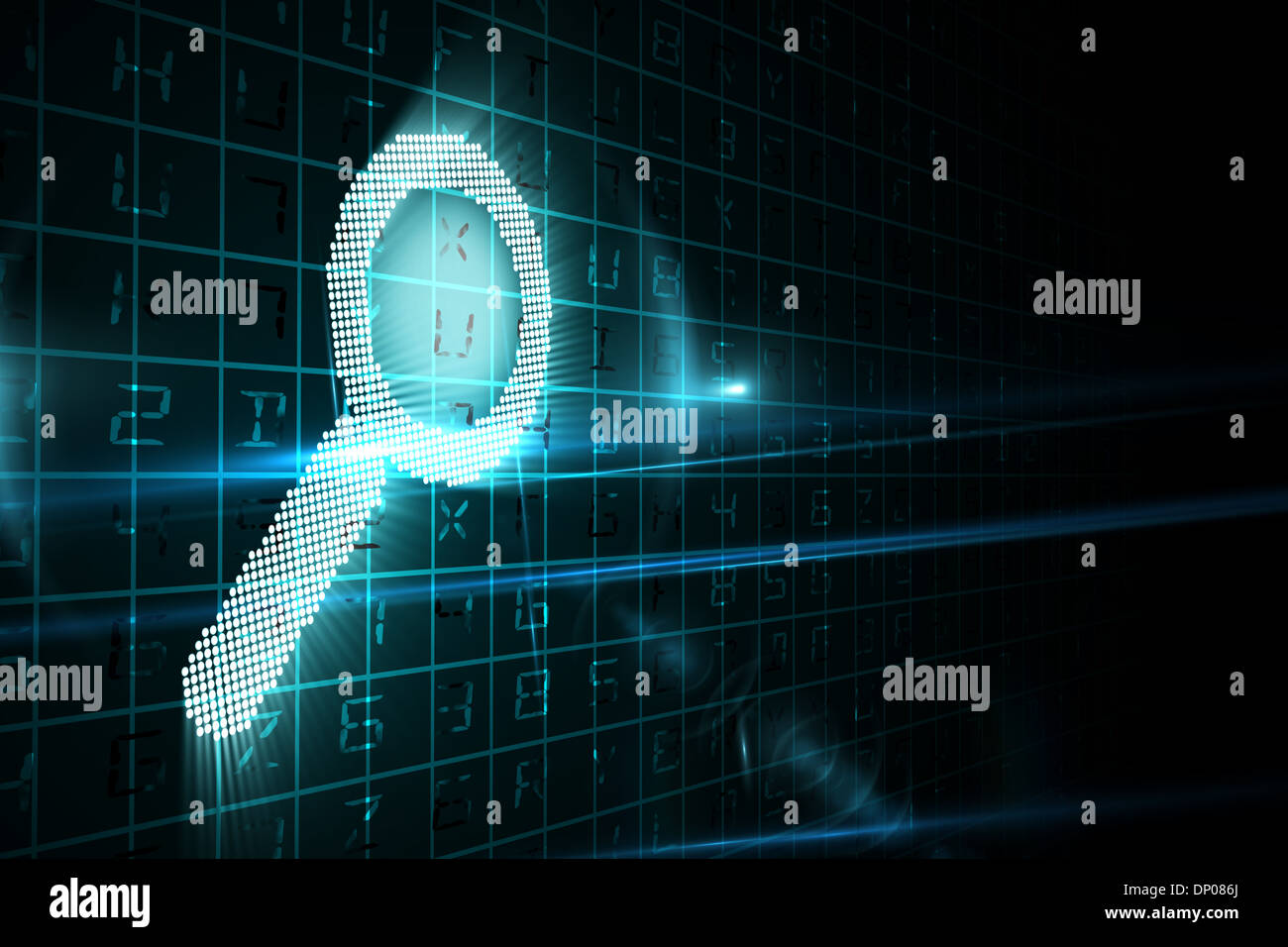 Digital magnifying glass Stock Photo - Alamy Digital magnifying glass Stock Photo - Alamy