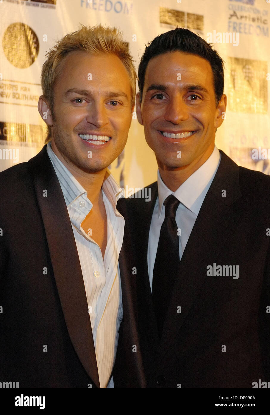 Mar 05, 2006; Hollywood, CA, USA; OSCARS 2006: ROBERT LAUGHLIN (L) and ...