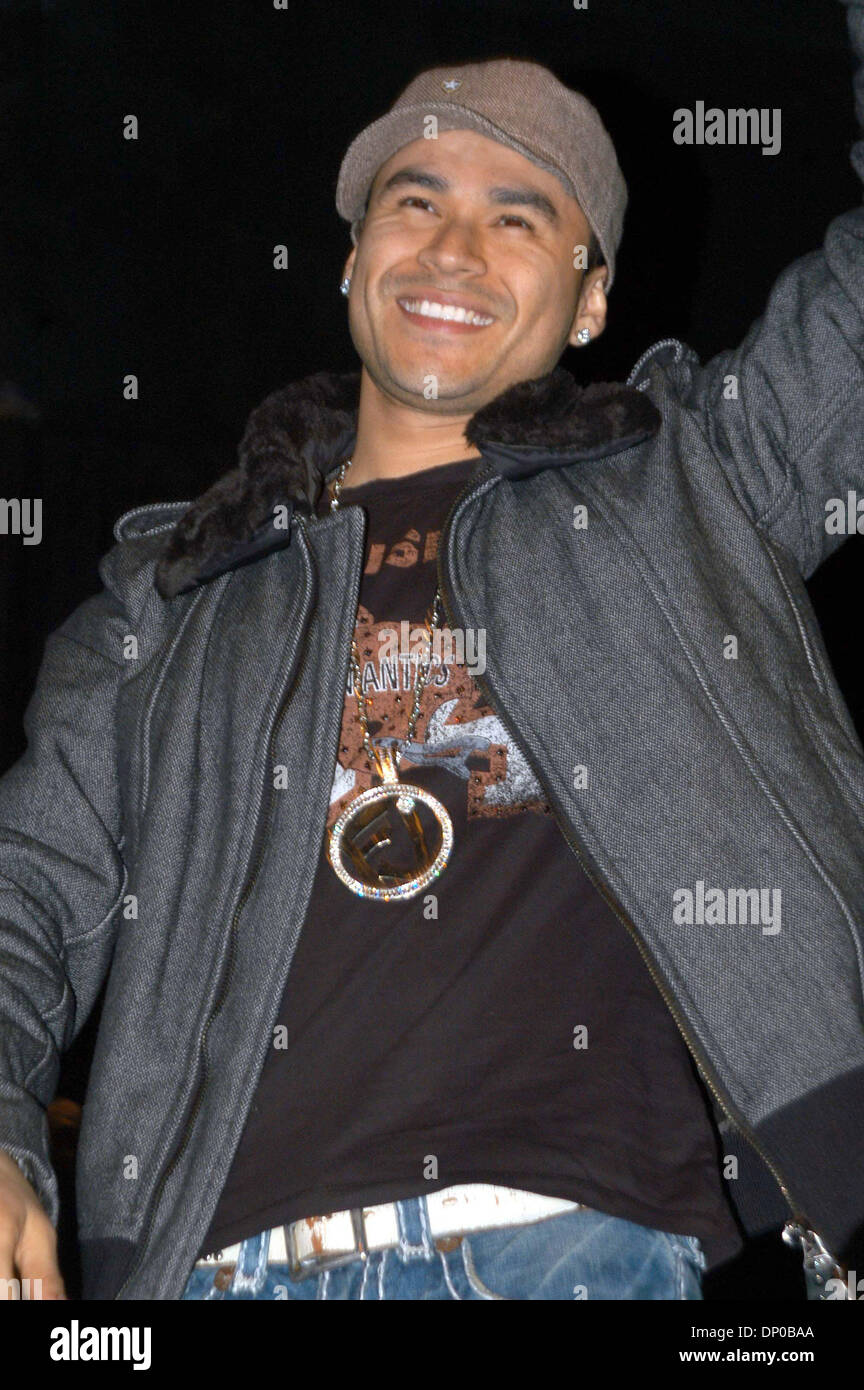 Mar 05, 2006; New York, NY, USA; Singer FRANKIE J at the TJ Martell ...