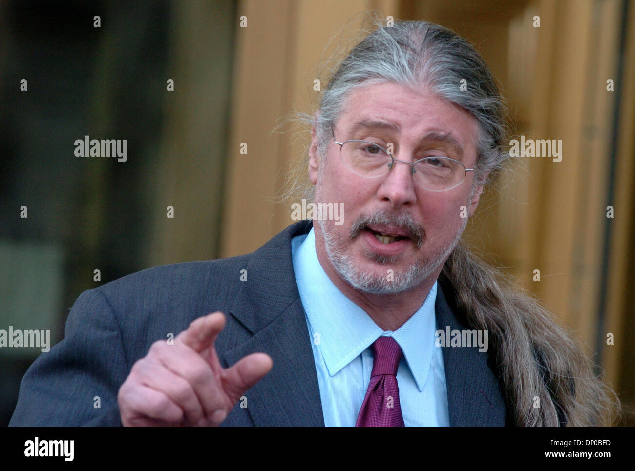 Mar 06, 2006; Manhattan, New York, USA; Radio personality and left ...