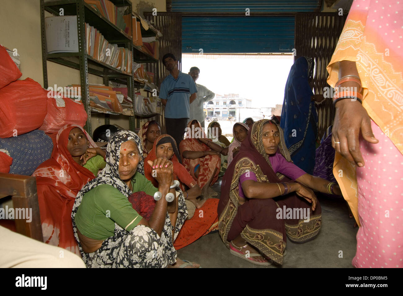 Mar 07, 2006; Rajatalad, Uttar-Pradesh, INDIA; CASHPOR Micro Credit ...