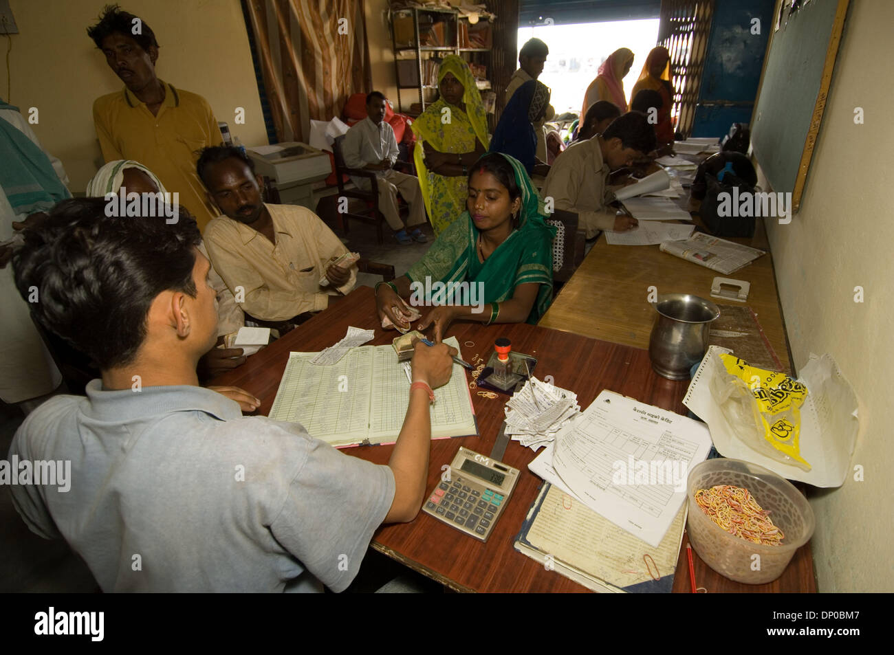 Mar 07, 2006; Rajatalad, Uttar-Pradesh, INDIA; CASHPOR Micro Credit ...