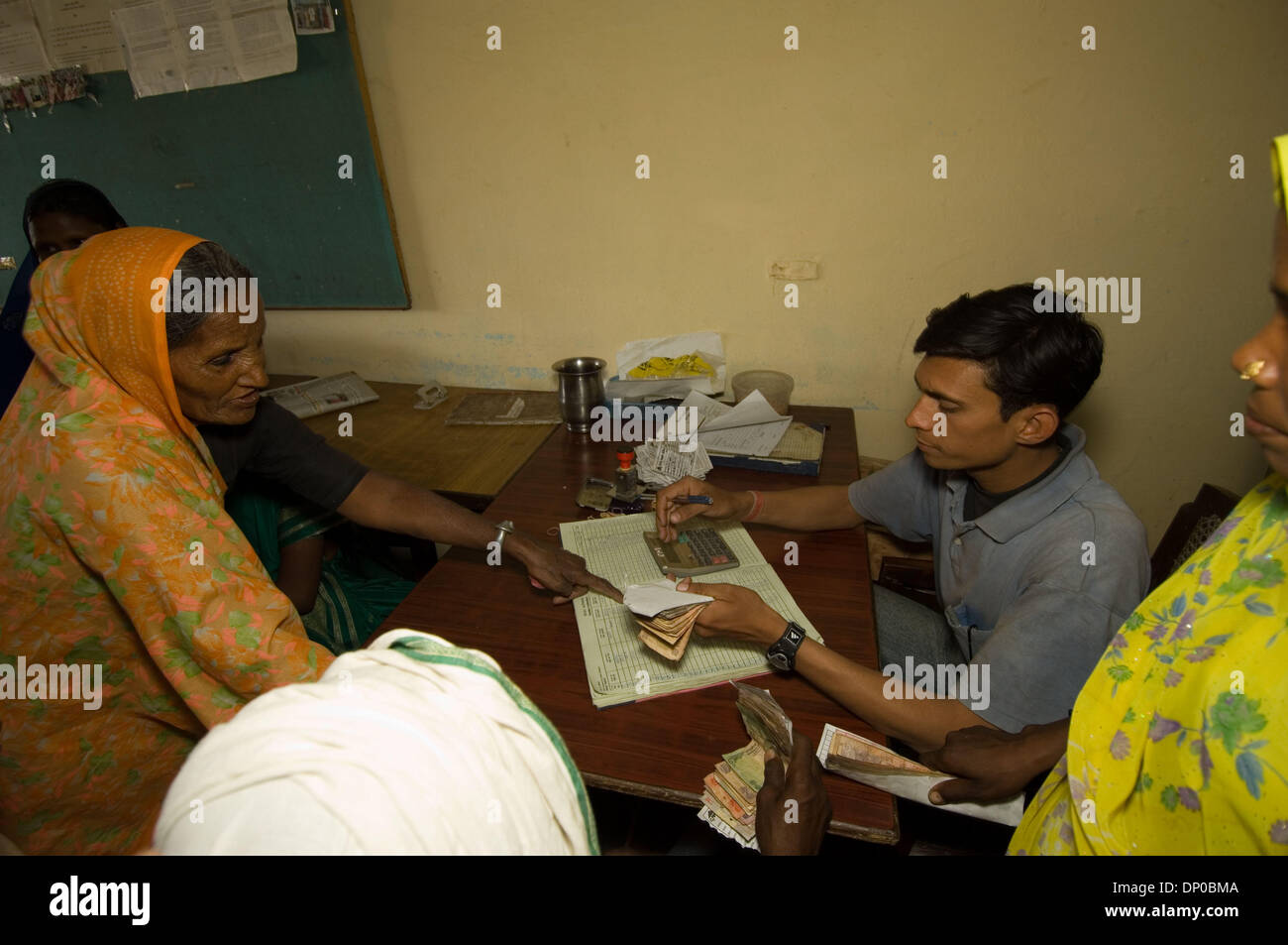 Mar 07, 2006; Rajatalad, Uttar-Pradesh, INDIA; CASHPOR Micro Credit ...