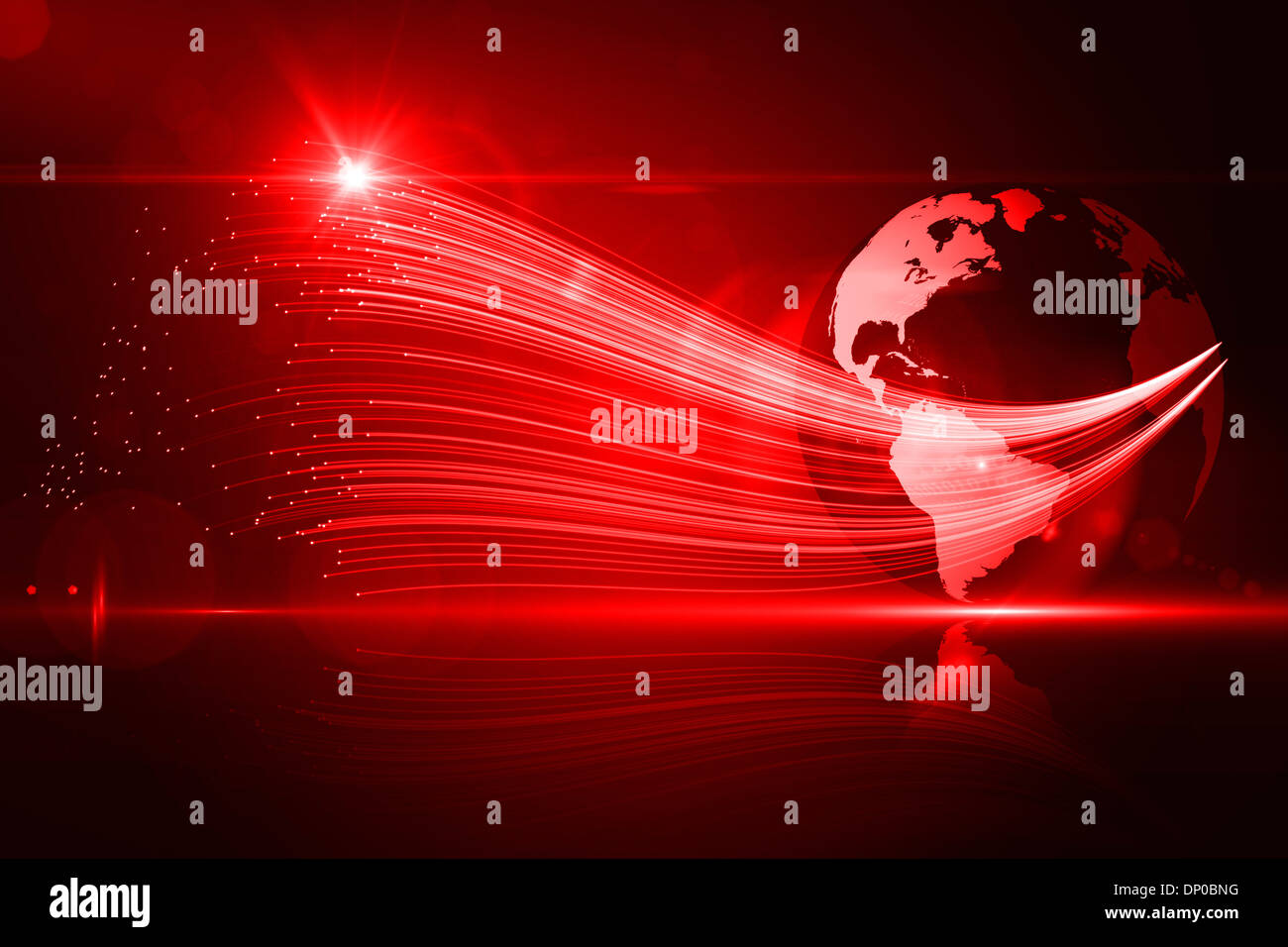Global Technology Background Stock Photo Alamy