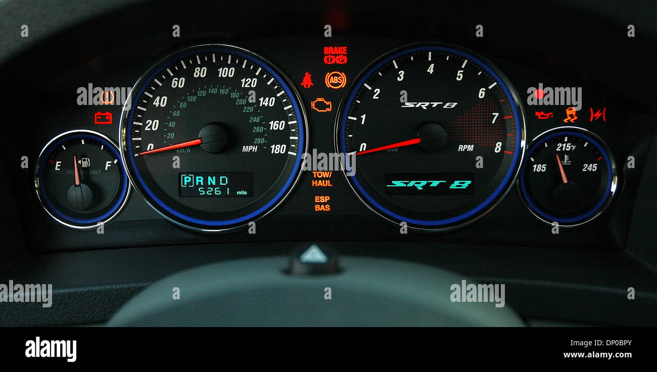 Mar 07, 2006; Los Angeles, CA, USA; Chrysler's high-performance SRT ...
