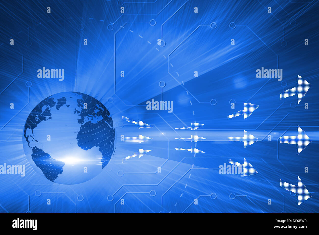 Global technology background Stock Photo - Alamy