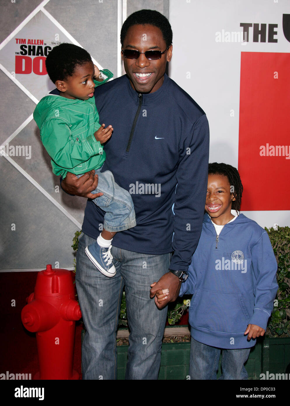 Mar 7, 2006; Hollywood, California, USA; Actor ISAIAH WASHINGTON & KIDS ...