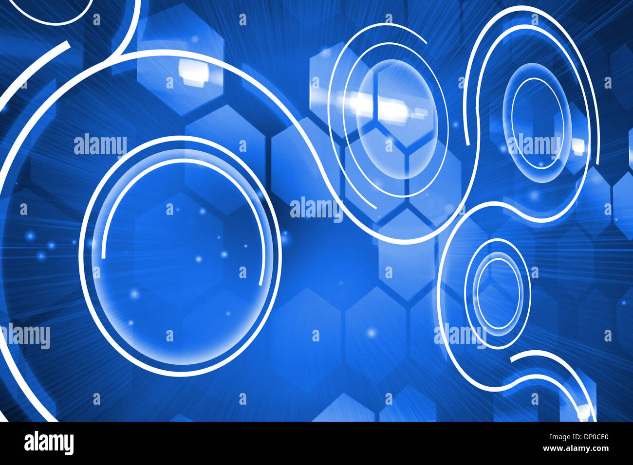 Futuristic technology interface Stock Photo - Alamy