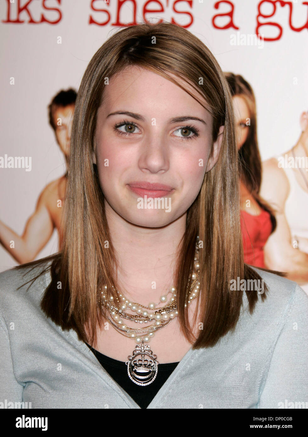 Mar 8, 2006; Westwood, California, USA; Actress EMMA ROBERTS at the ...
