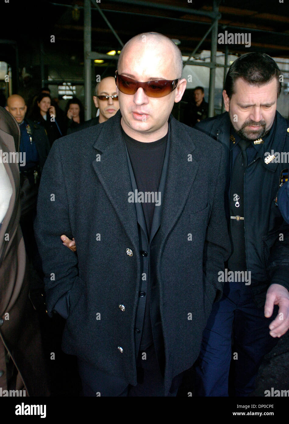 Mar 08, 2006; Manhattan, New York, USA; BOY GEORGE exits Manhattan ...