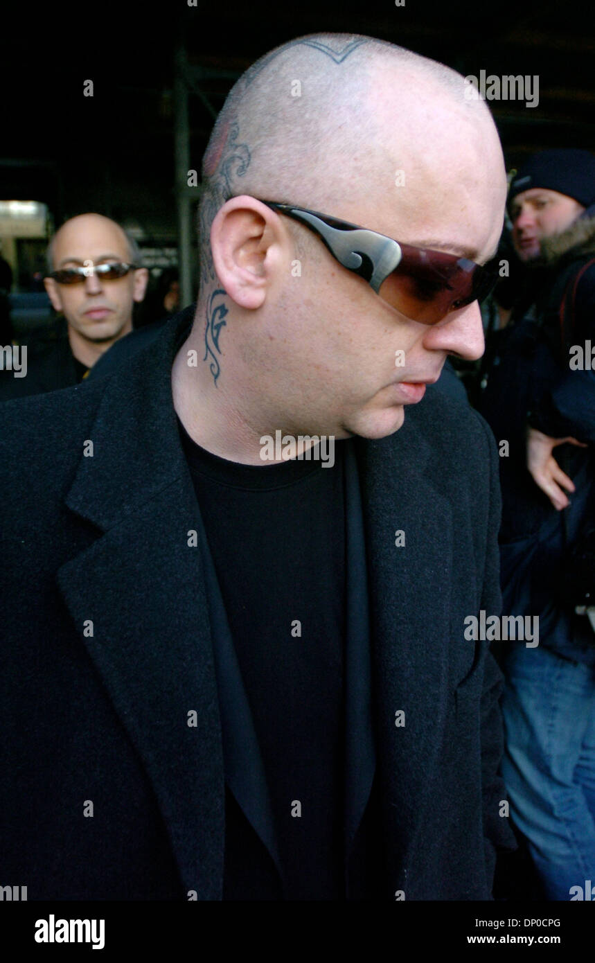 Mar 08, 2006; Manhattan, New York, USA; BOY GEORGE exits Manhattan ...