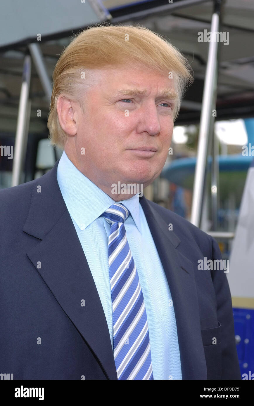 Mar 10, 2006; Hollywood, CA, USA; DONALD TRUMP arrives at Universal ...