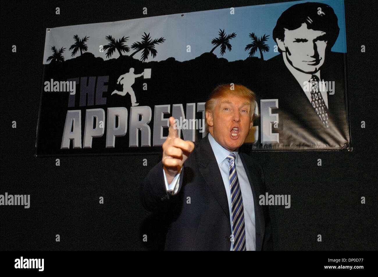 Donald trump the apprentice hi-res stock photography and images - Alamy