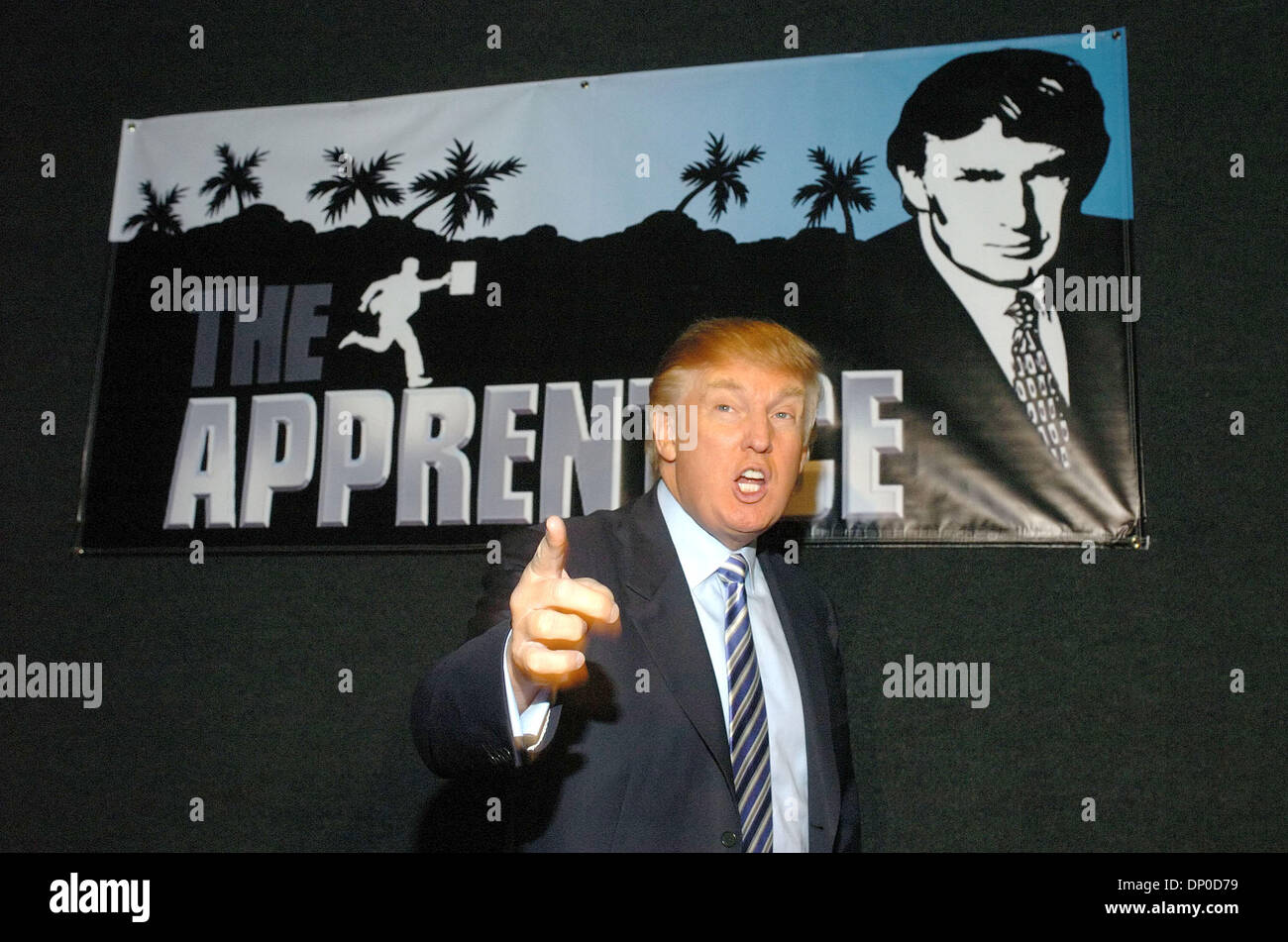 Mar 10, 2006; Hollywood, CA, USA; DONALD TRUMP arrives at Universal ...