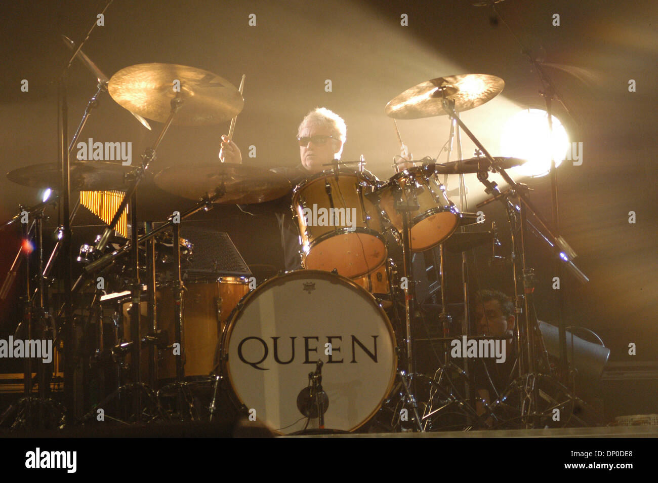 Mar 12, 2006; New York, NY, USA; QUEEN with drummer ROGER TAYLOR ...