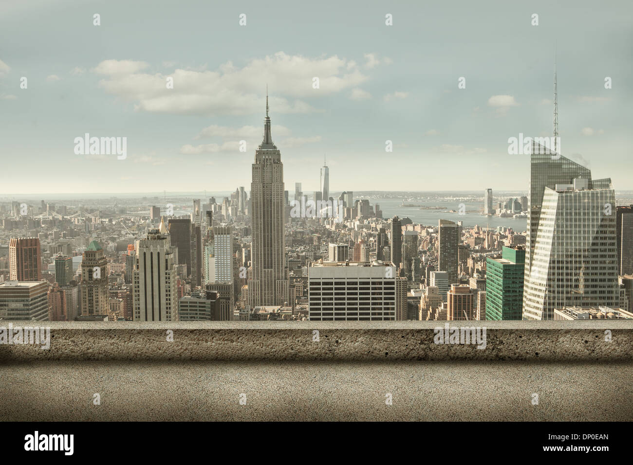 Balcony overlooking city hi-res stock photography and images - Alamy