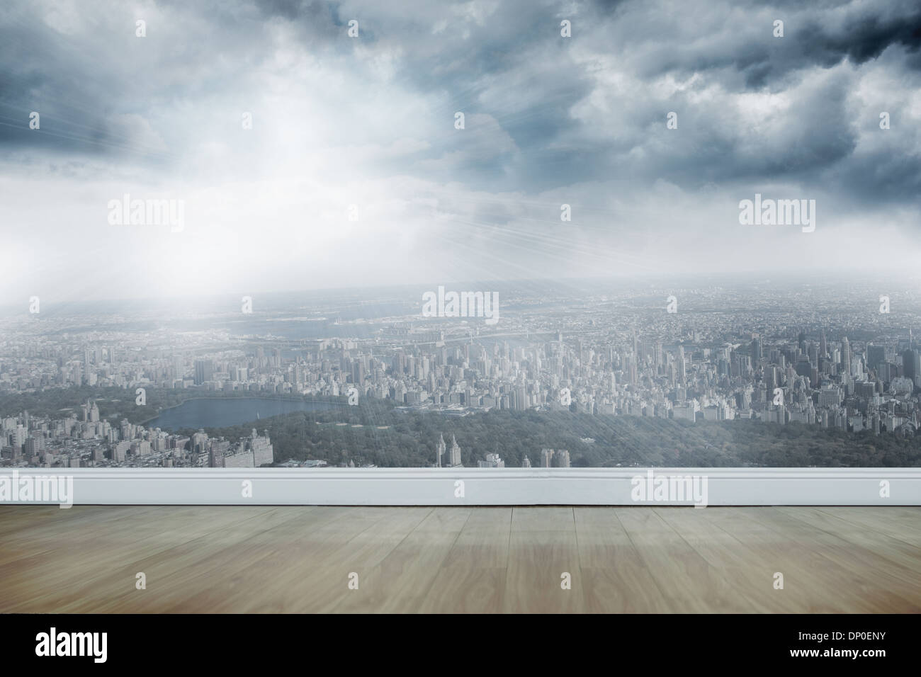 Cityscape wall hi-res stock photography and images - Alamy