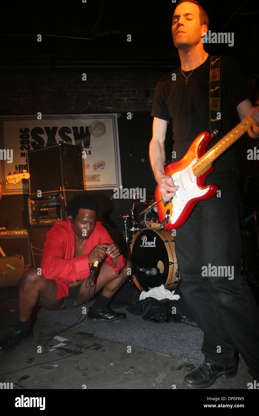 Mar 17, 2006; Austin, TX, USA; Oxbow performing during SXSW 2006 South ...