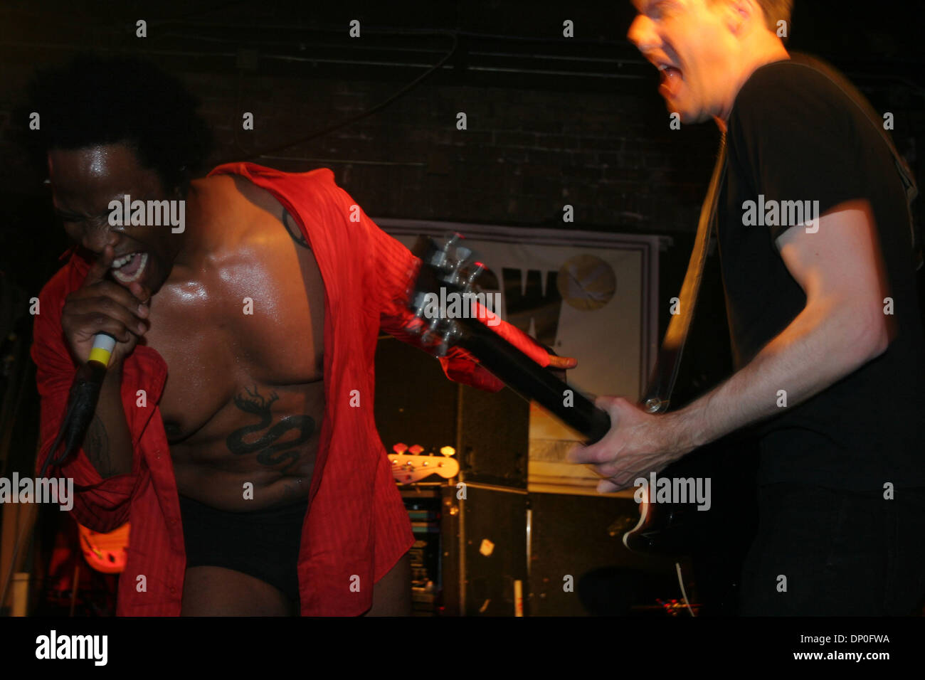 Mar 17, 2006; Austin, TX, USA; Oxbow performing during SXSW 2006 South ...