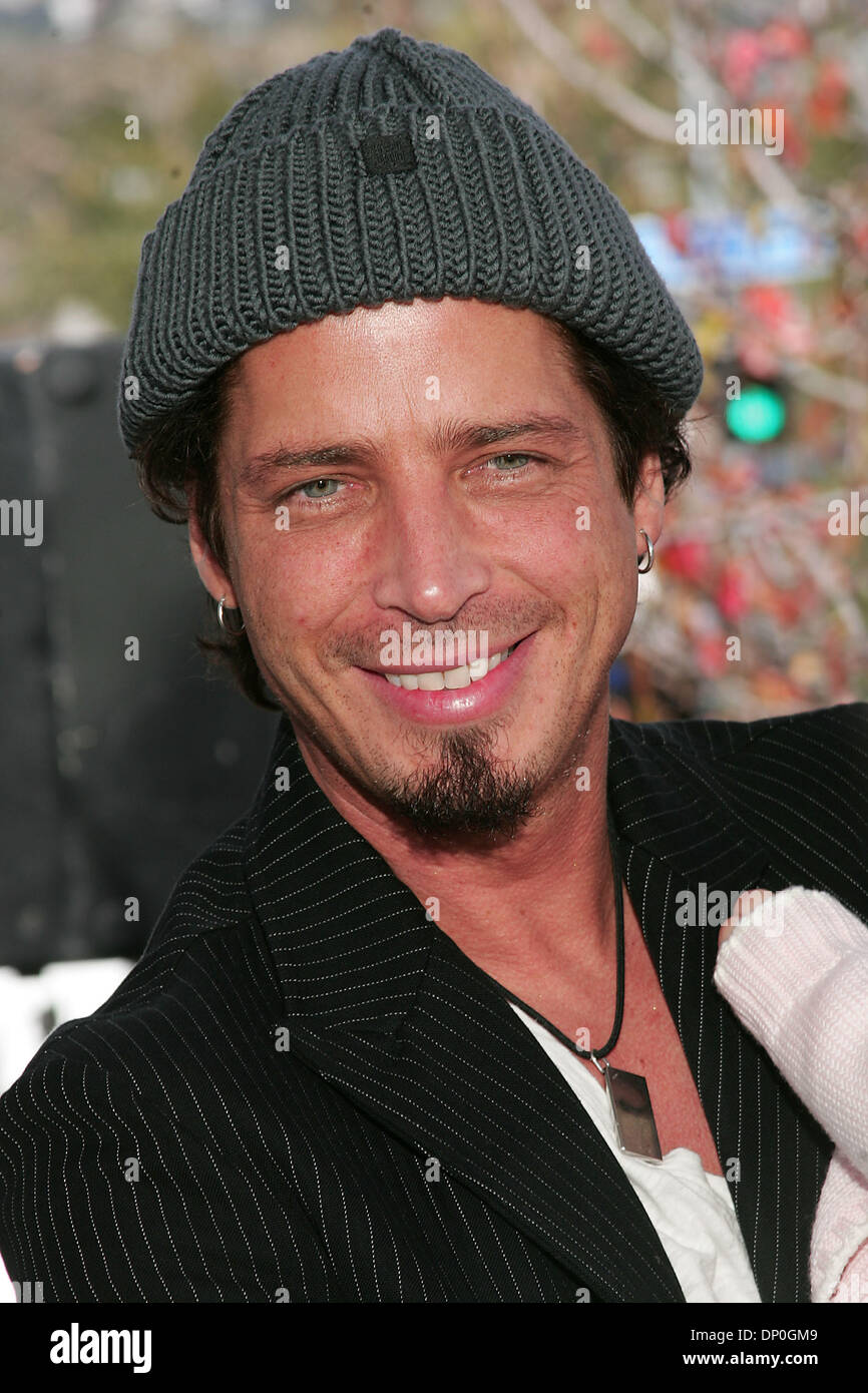 Mar 19, 2006; Los Angeles, CA, USA; CHRIS CORNELL during arrivals at ...