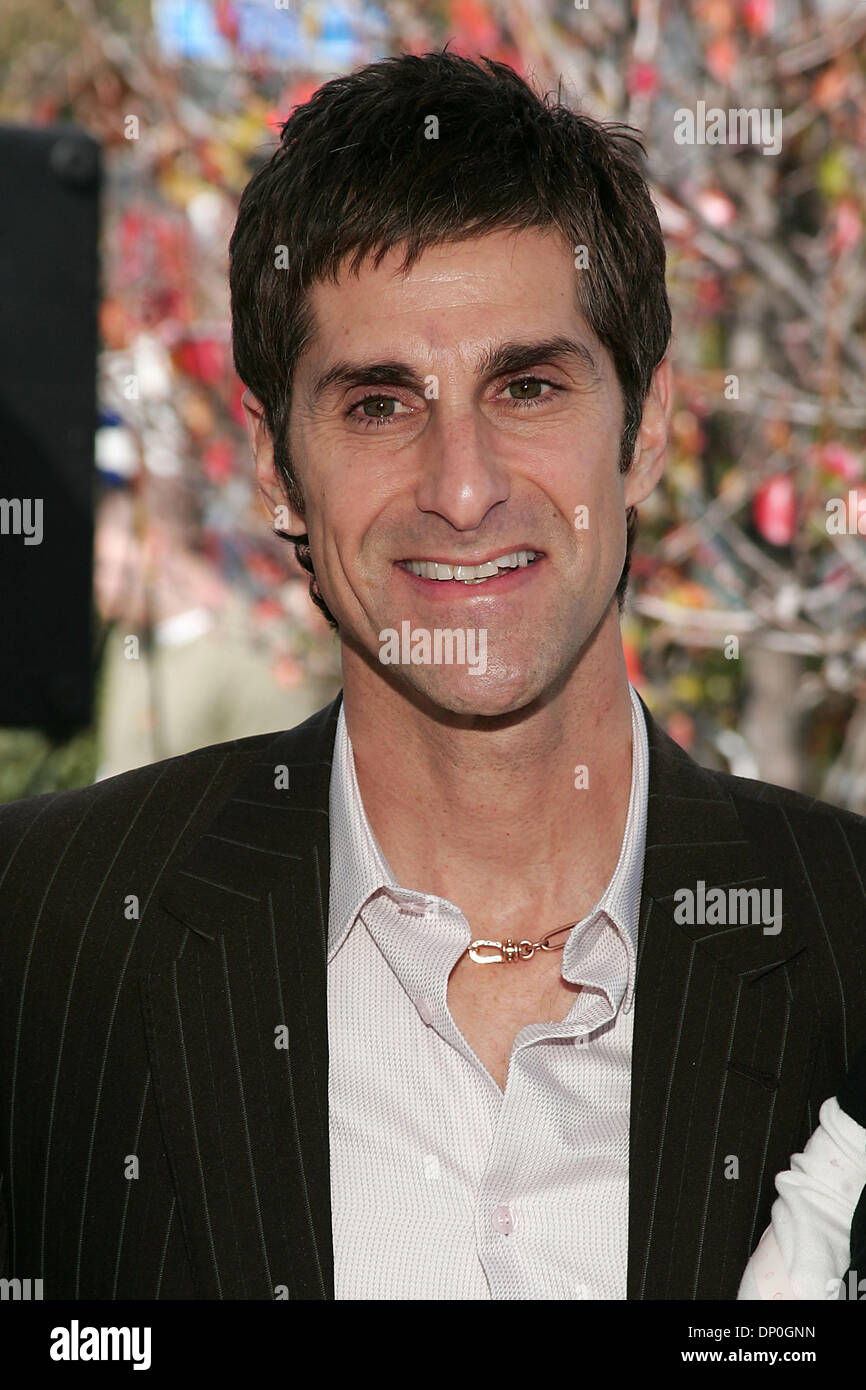Mar 19, 2006; Los Angeles, CA, USA; PERRY FARRELL during arrivals at ...